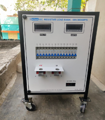 DC Resistive Load Bank 60V/300A – Retrack Systems